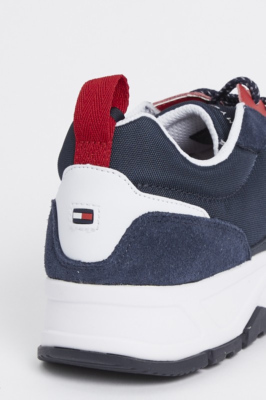 Baskets bleues Tommy Hilfiger | Destock Jeans