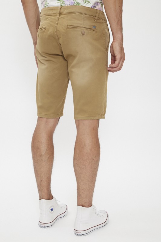 Short beige Paname Brothers | Destock Jeans