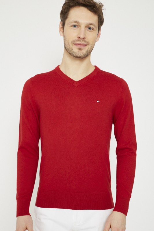 Pull rouge Tommy Hilfiger | Destock Jeans