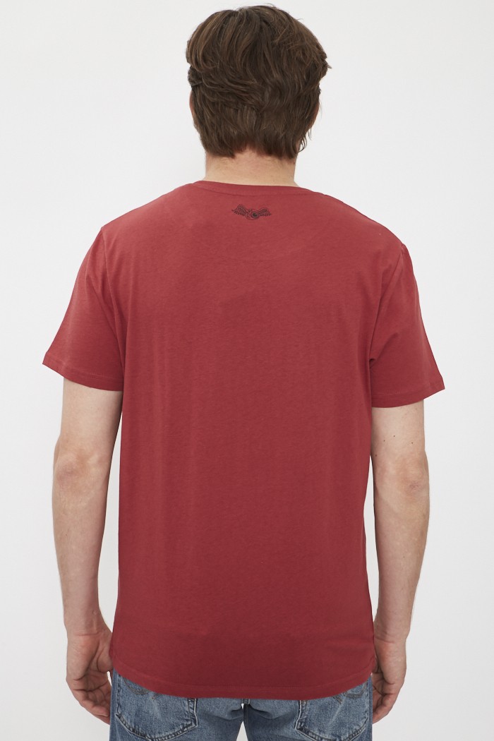 T-shirt rouge Von Dutch | Destock Jeans