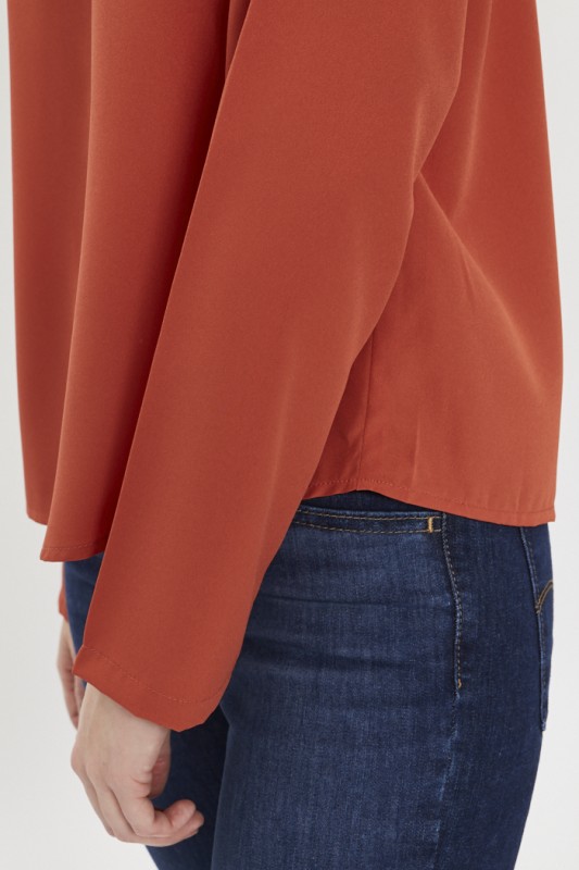 Blouse orange Vero Moda | Destock Jeans