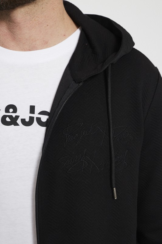 Sweat zippé à capuche Project X | Destock Jeans