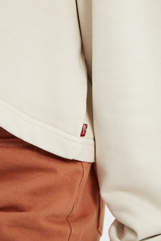 Sweat crop beige Levi's | Destock Jeans