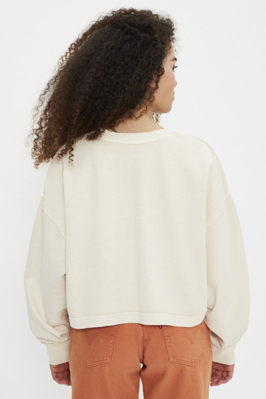 Sweat crop beige Levi's | Destock Jeans