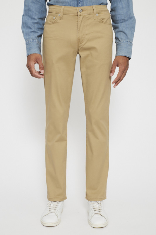 Jeans 511 Levi's en toile beige coupe slim pour Homme | Destock Jeans